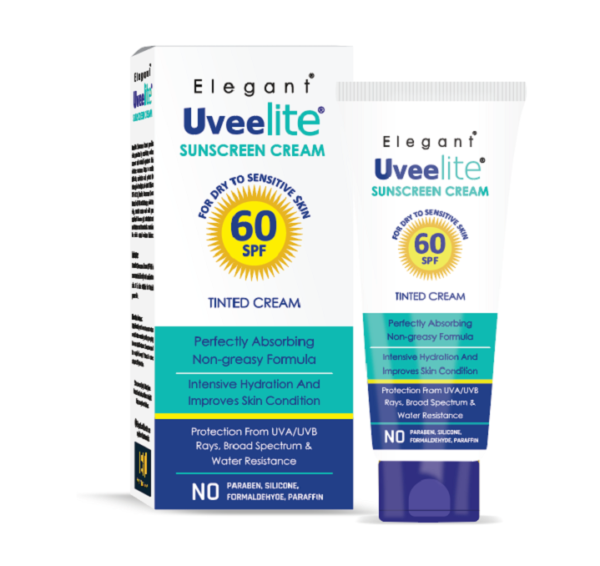 Elegant Uveelite SPF60 Tinted Cream – medishow